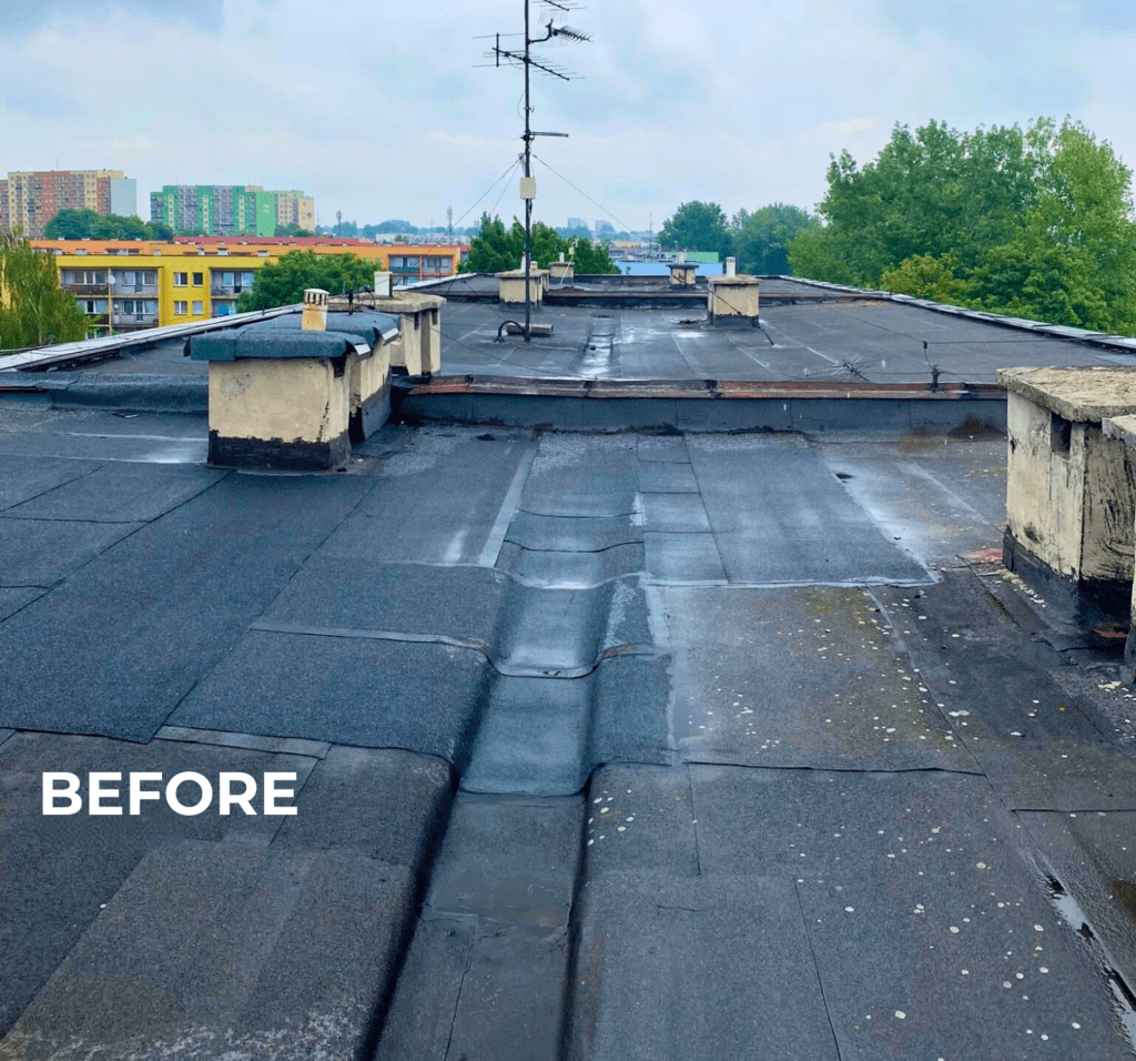 HYDRONYLON - Waterproofing membrane for roof renovatoin